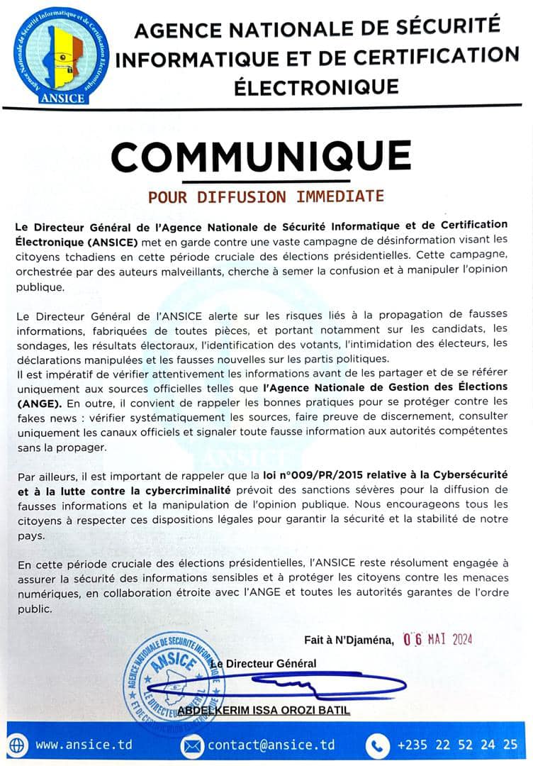 L'élection présidentielle cible d’une vaste campagne de désinformation ...